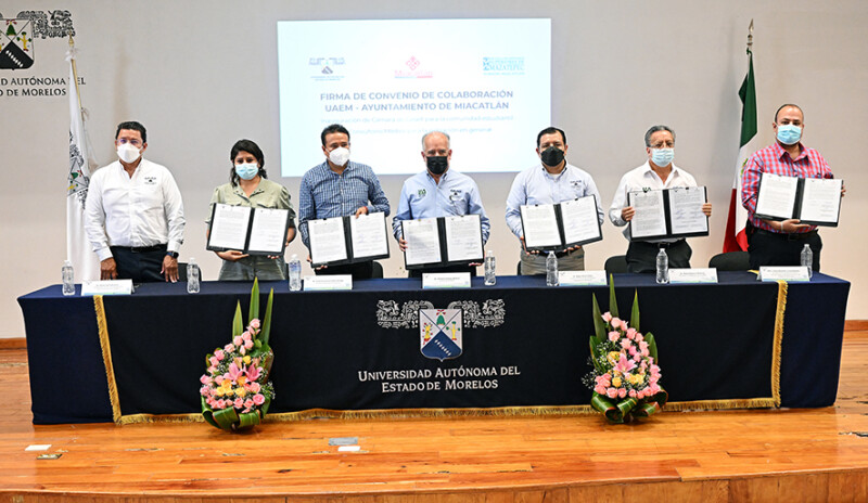 Inauguran instalaciones en Miacatlán y firman convenio con ayuntamiento – Gaceta Virtual | UAEM